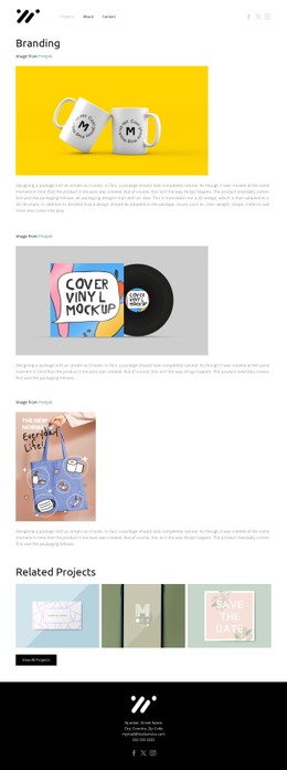 Any type of design - CSS Template by Nicepage