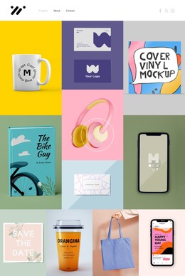 Brand Identity - Website Template by Nicepage