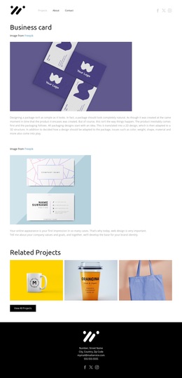 Any type of design - Template by Nicepage