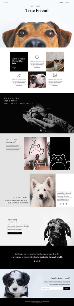 280 Pets & Animals HTML Templates | Nicepage