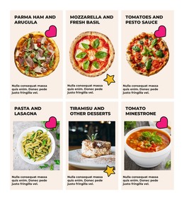 860 Food & Restaurant HTML Templates