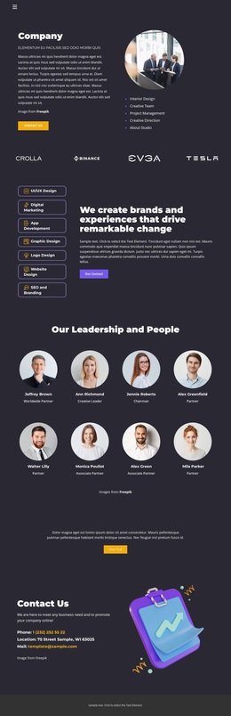 Personal page with portfolio - Template by Nicepage