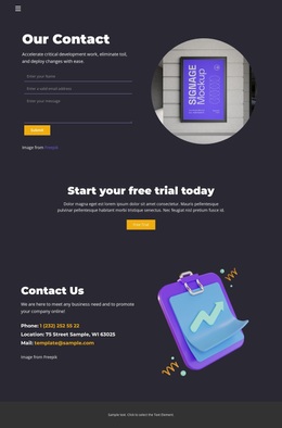 110 Contact Page Website Designs | Nicepage