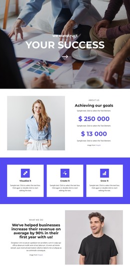 Part of your success - Website Template by Nicepage