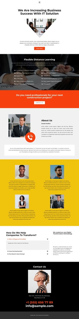 Be involved in the process - HTML Template by Nicepage