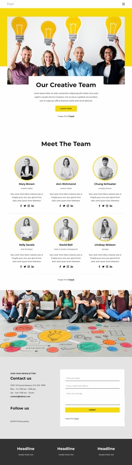 We build experiences - Website Template by Nicepage