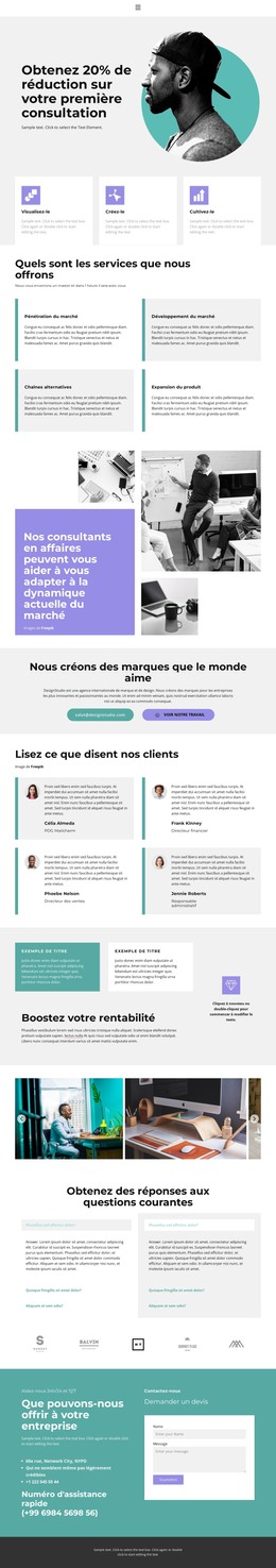 1350 Page d'accueil Modèles HTML | Nicepage