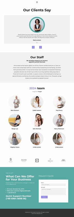 Percentage counter - Website Mockup by Nicepage