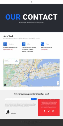 110 Contact Page Website Designs | Nicepage