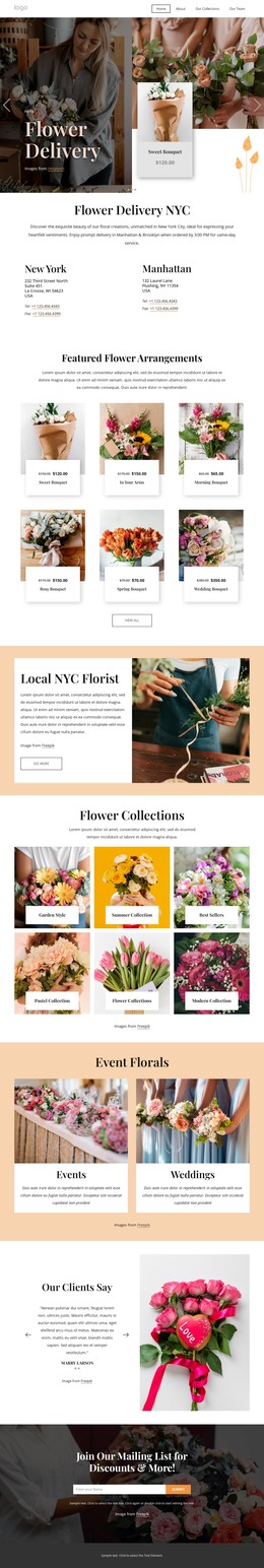 Zara collection - WordPress Theme by Nicepage