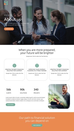 Explore possibilities - Website Template by Nicepage