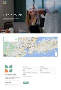 Assisting clients - CSS Template by Nicepage