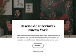 Diseño de interiores integral - Plantilla HTML5 por Nicepage
