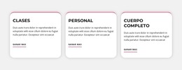 Texto en 3 columnas - Plantilla CSS por Nicepage