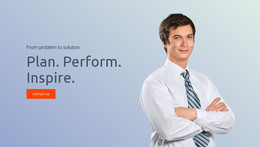 Problem solving in consulting - HTML5 Template by Nicepage