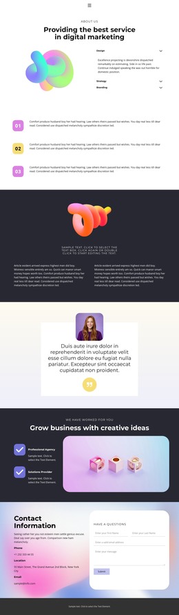 Web designer resume HTML Template