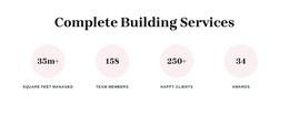 Complete building services - Website Mockup by Nicepage