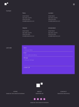 Support Website Templates | Nicepage