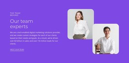 370 Team Website Templates | Nicepage