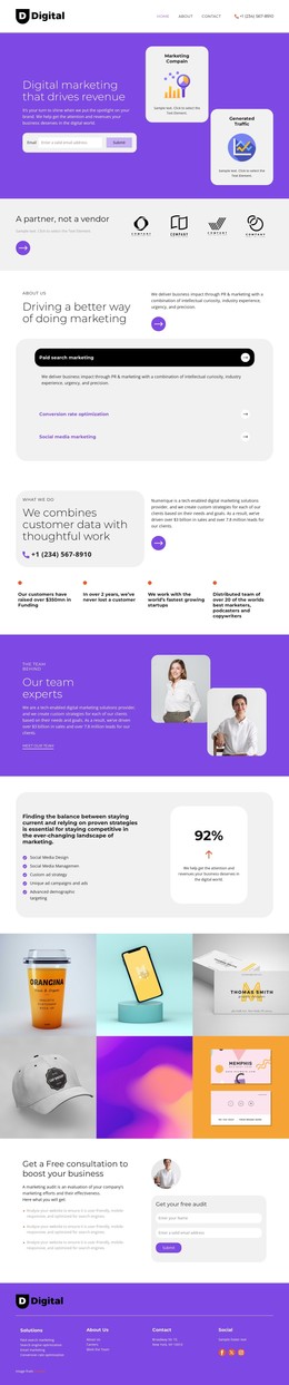 Growth Roadmap - Static Site Generator by Nicepage