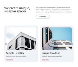 960 Architecture & Building HTML Templates