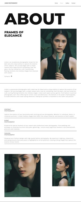 Moments in Focus - Template by Nicepage