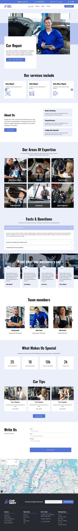 360 Cars & Transportation HTML Templates | Nicepage