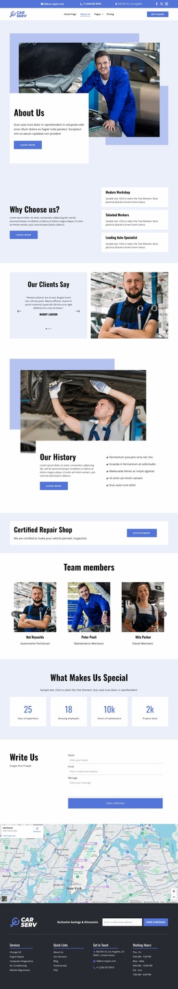 Client Website Templates | Nicepage