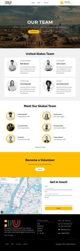 Quiz HTML Templates | Nicepage