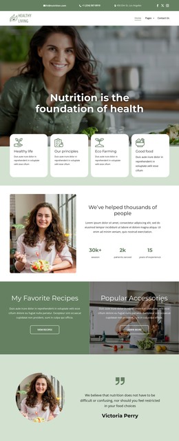 1330 Home Page Website Templates | Nicepage