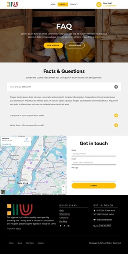 160 Education One Page Templates | Nicepage