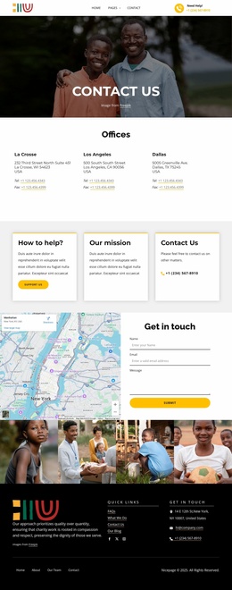 Library Website Templates | Nicepage