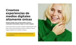 Estrategias efectivas para la marca - Plantilla HTML5 por Nicepage