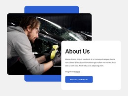 About car wash service - Web Page Design by Nicepage