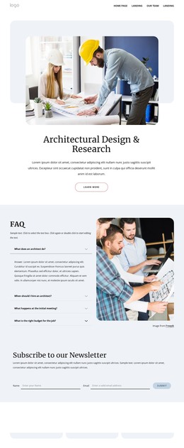 Design studio FAQs - Template by Nicepage