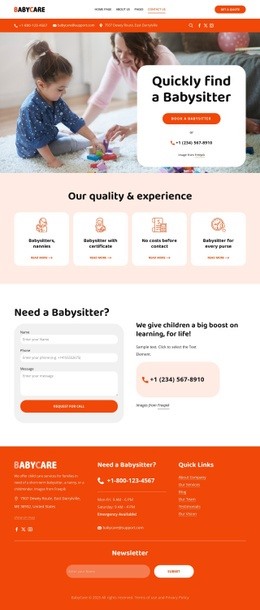 Quiz Web Page Designs | Nicepage