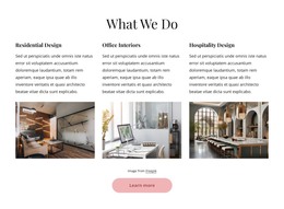 Elevate your home with us - Website Template by Nicepage