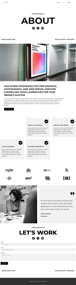 Creative Solution - HTML5 Template by Nicepage