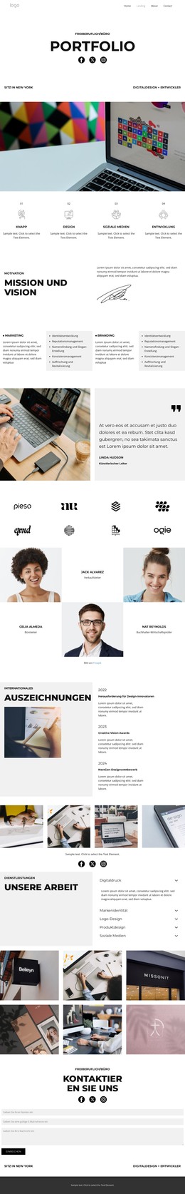 Aesthetics and Meaning HTML Website Builder