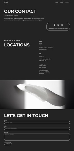 Mastering Visual Composition - Website Template by Nicepage