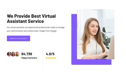 Award-winning virtual assistants - Web Page Design by Nicepage