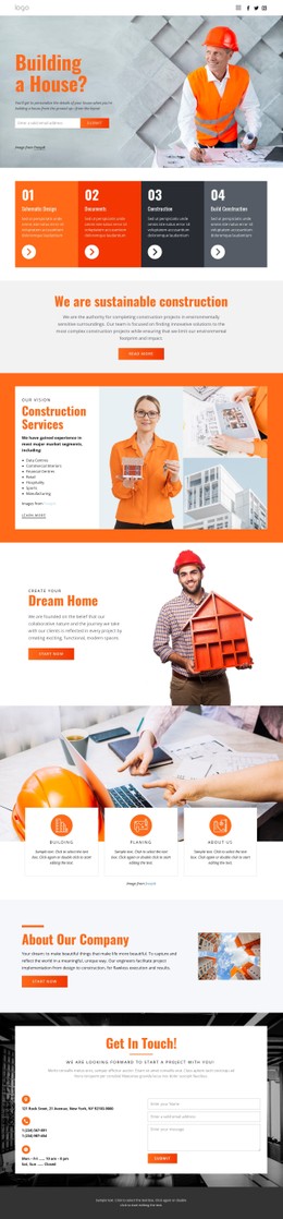 990 Architecture & Building CSS Templates | Nicepage