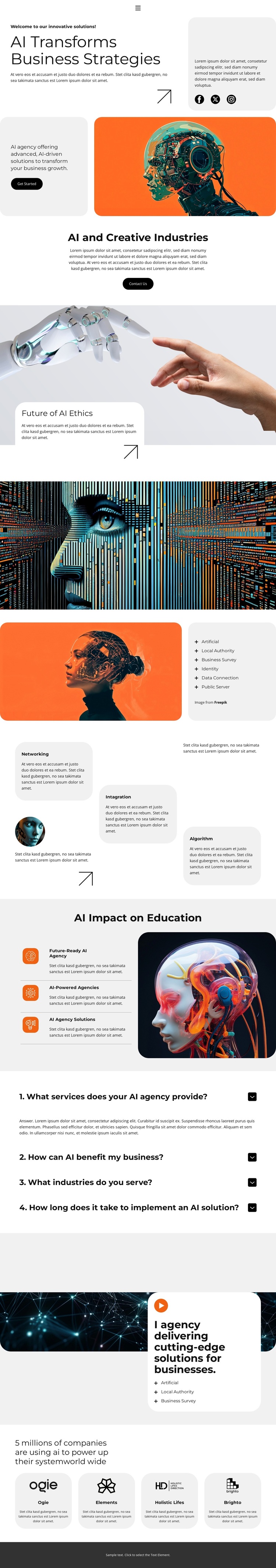 AI-Powered Smart Cities - Template by Nicepage