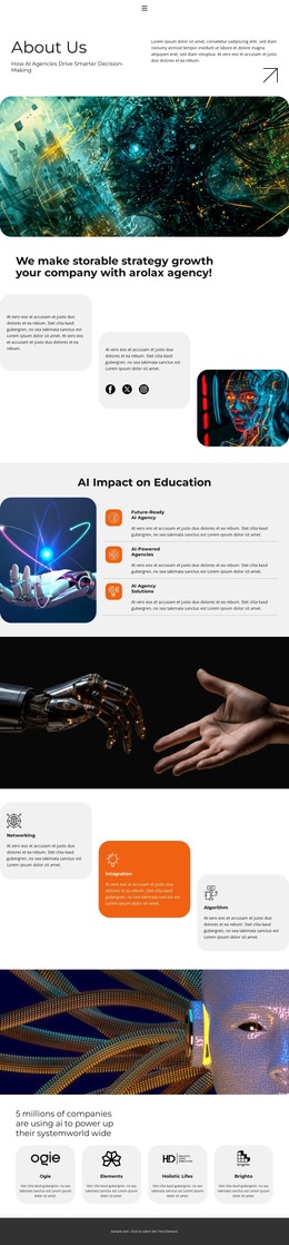 Future of AI Ethics - HTML5 Template by Nicepage