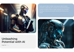AI Model Development - HTML5 Template by Nicepage