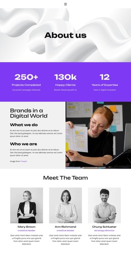 Lead with Innovation - HTML5 Template by Nicepage