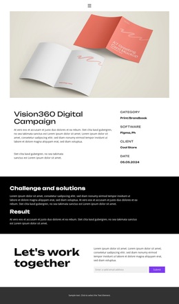 Personal page with portfolio - Template by Nicepage