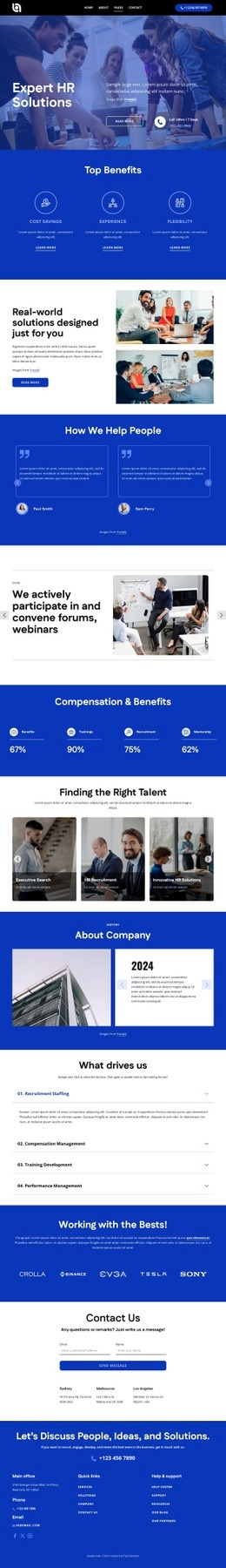 130 Landing Page Html Code Examples | Nicepage