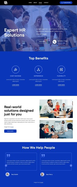120 Landing Page One Page Templates | Nicepage