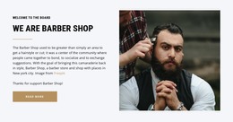 Welcome to the Barbershop - Landing Page by Nicepage
